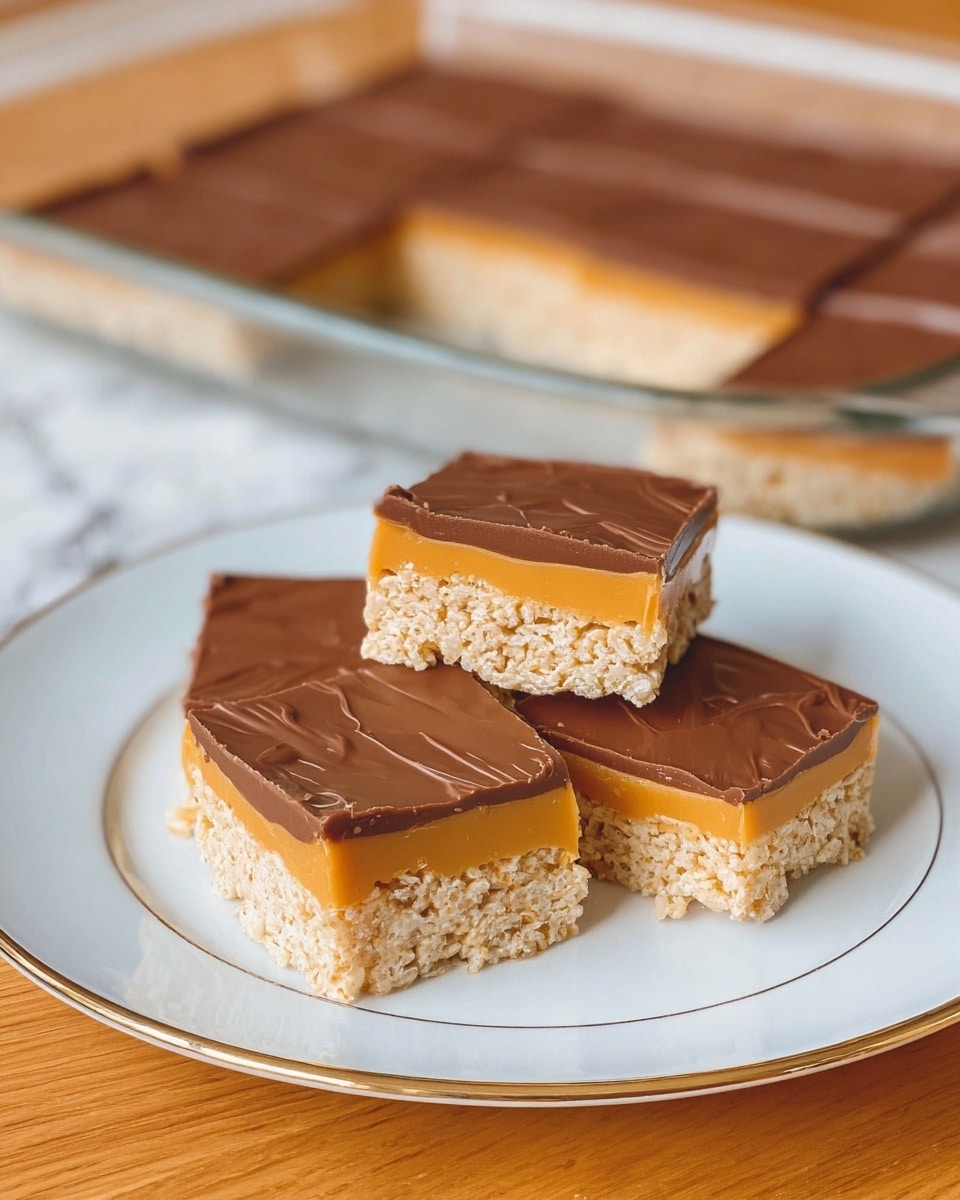 Whatchamacallit Krispie Treats: Irresistible Layered Dessert