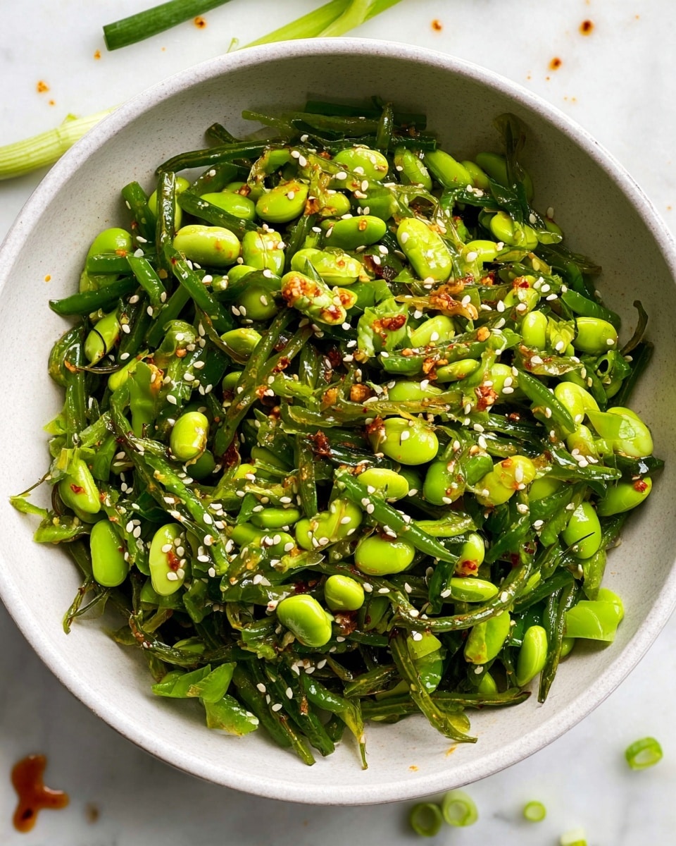 Chili Crisp Snap Pea Salad: Vibrant & Spicy Healthy Dish