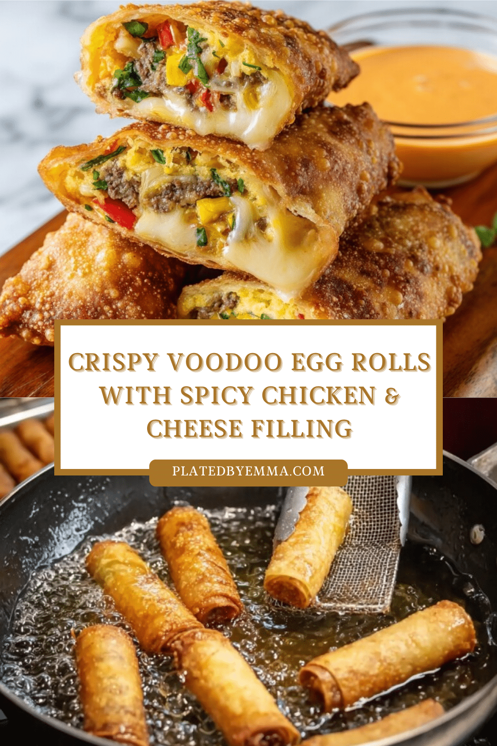 Voodoo Egg Rolls: Cajun-Inspired Fusion Snack Delights