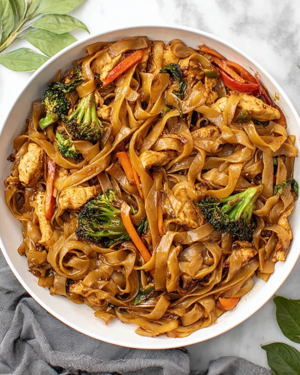 Drunken Noodles (Pad Kee Mao) Recipe - Flavorful Thai Stir-Fry